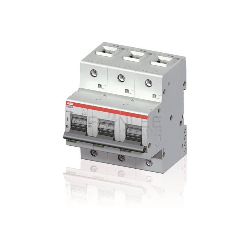 ABB S803B-D80 MCCB 3P80A-N0BBS803BD80-無熔線斷路器-BH系列