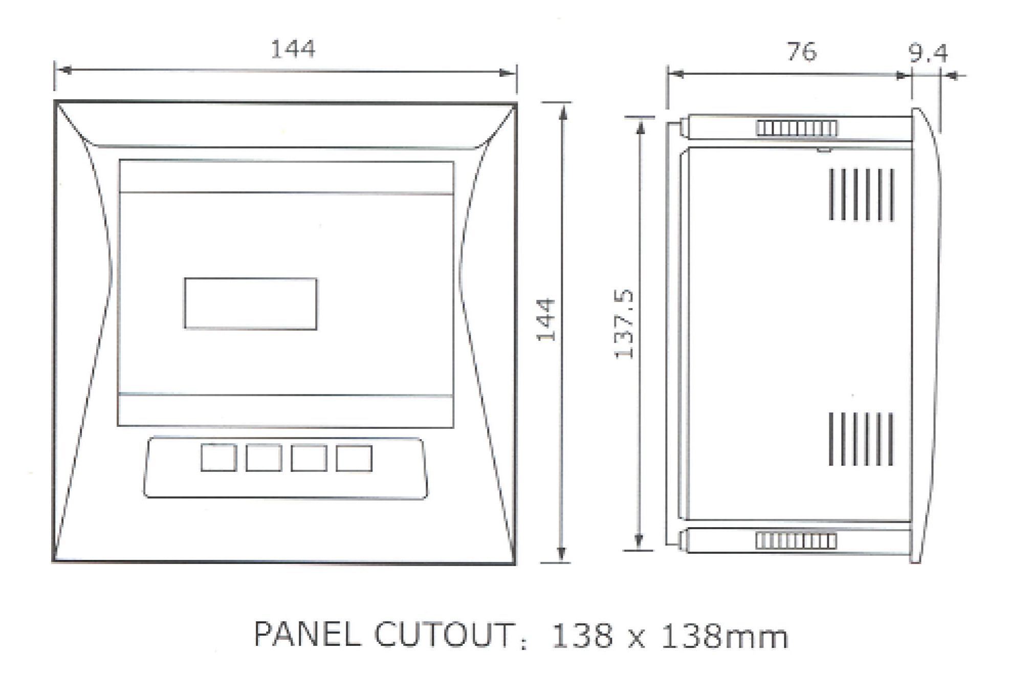 QTC 12段功率因數調整器-RAQTAPFR12-APFR