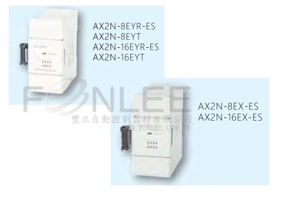士林PLC AX2N-16EYT-ES 電晶體輸出-RPCLB2AX2N16EYT-RP小型可程式控制器