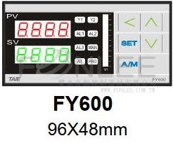 TAIE PID FY600-101000-(PT，R，)-HOTEFY6101000-溫控器
