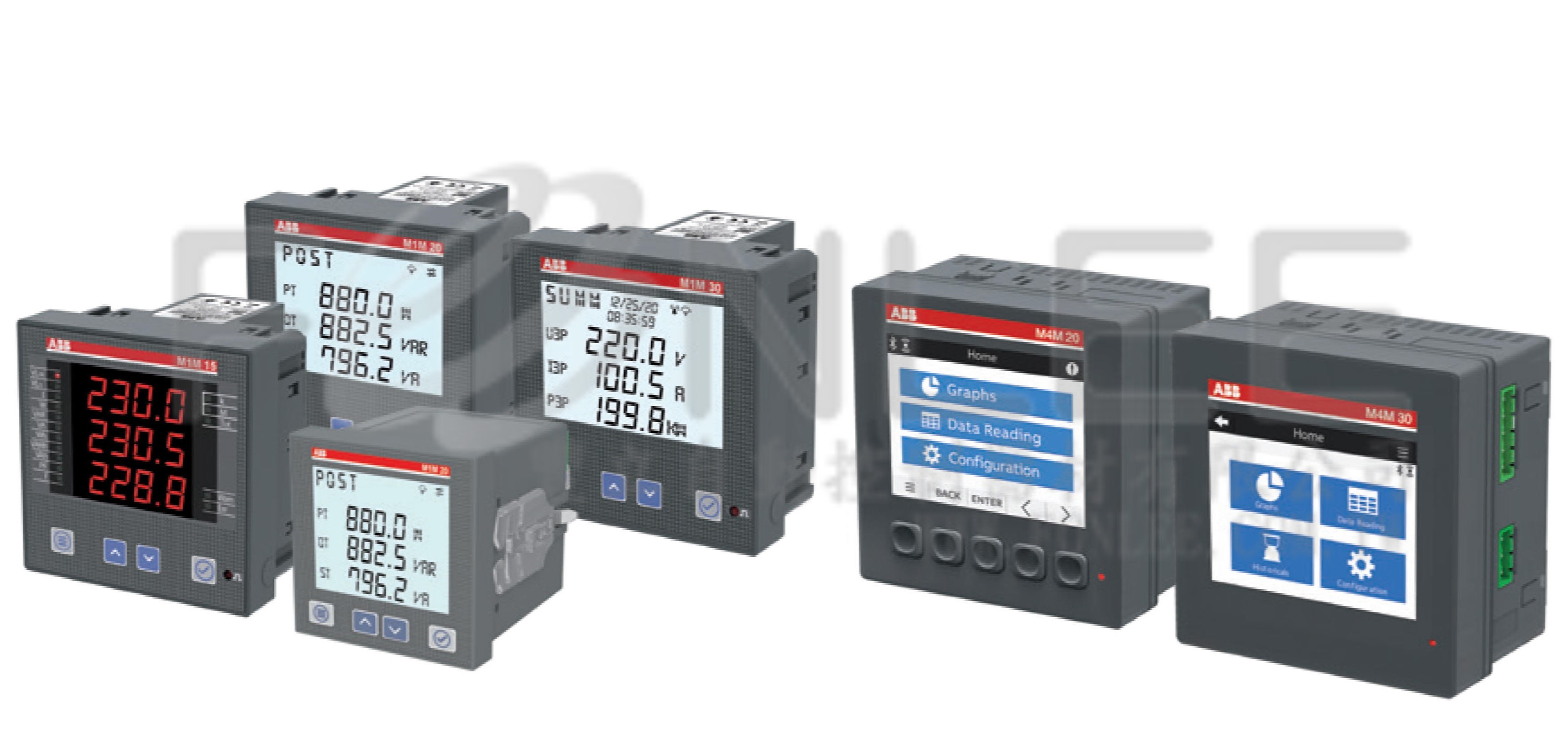 ABB 集合式電錶 M1M 20-HMBBM1M20-多功能電表