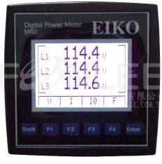 EIKO 集合式電錶 M60(LCD) *停售-HMEIM60-HM