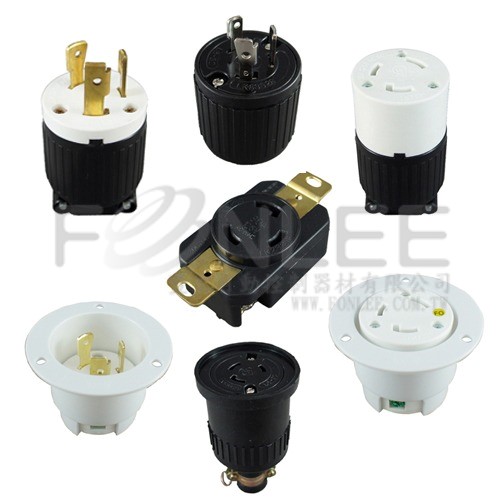 NEMA WJ9522C中間插座5P20/480 L22-20C-NEMA WJ9522中間插座5P20A/277/480V L22-20C ...