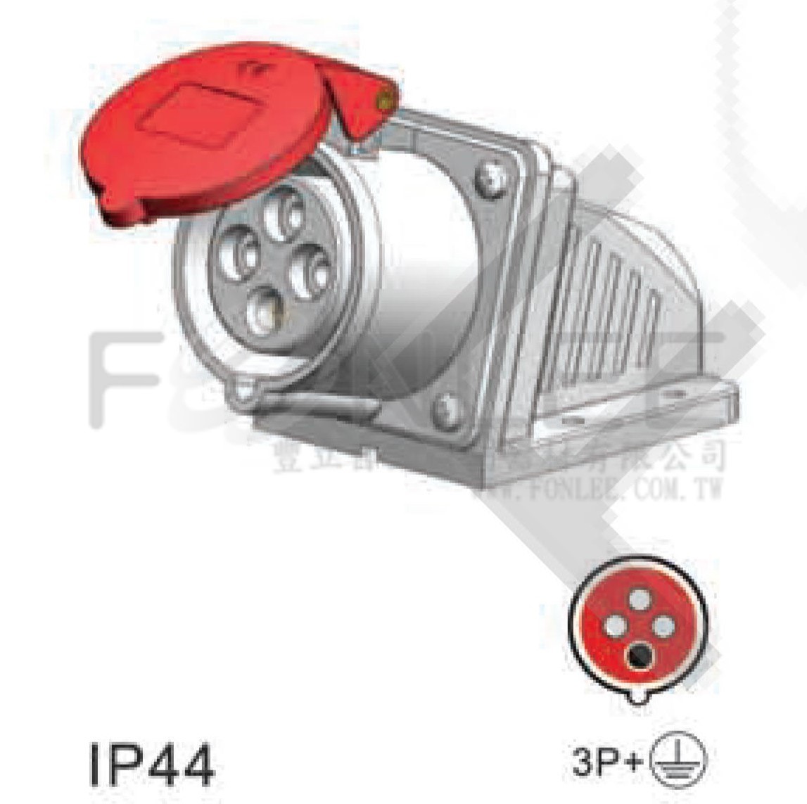 HAZEMEYER C125-6H 3P+E+N 32A/440插座-WJHARC1256H-WJ
