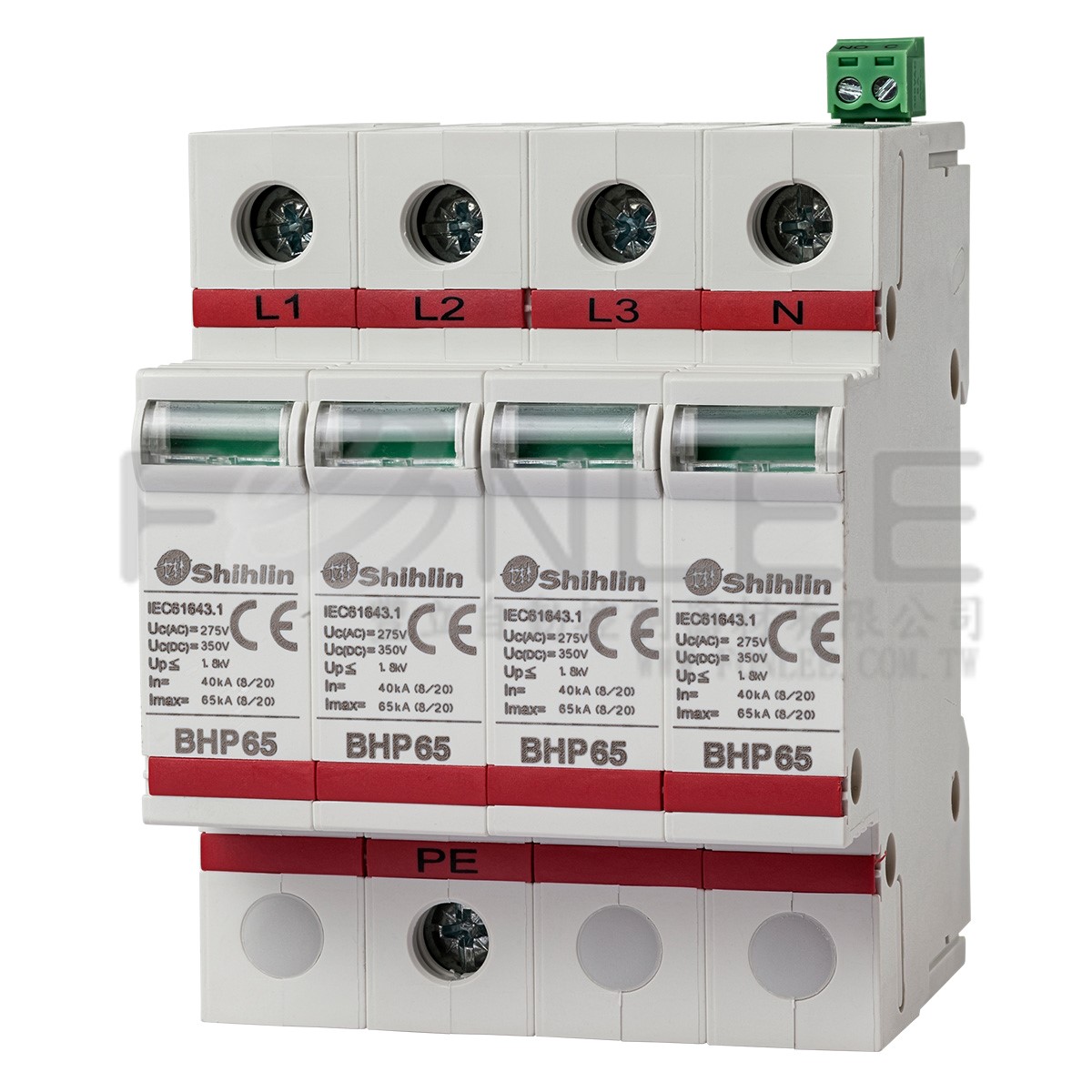 SEEC SPD BHP65-4PR 3P+N 260KA/275V-RDCLBHP654PR-突波保護器