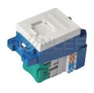 松工 NRF3160W CAT5E 資訊插座 D/R共用-松工DECO/RISNA NRF3160W CAT5E 資訊插-JWSWNRF3160W-JW