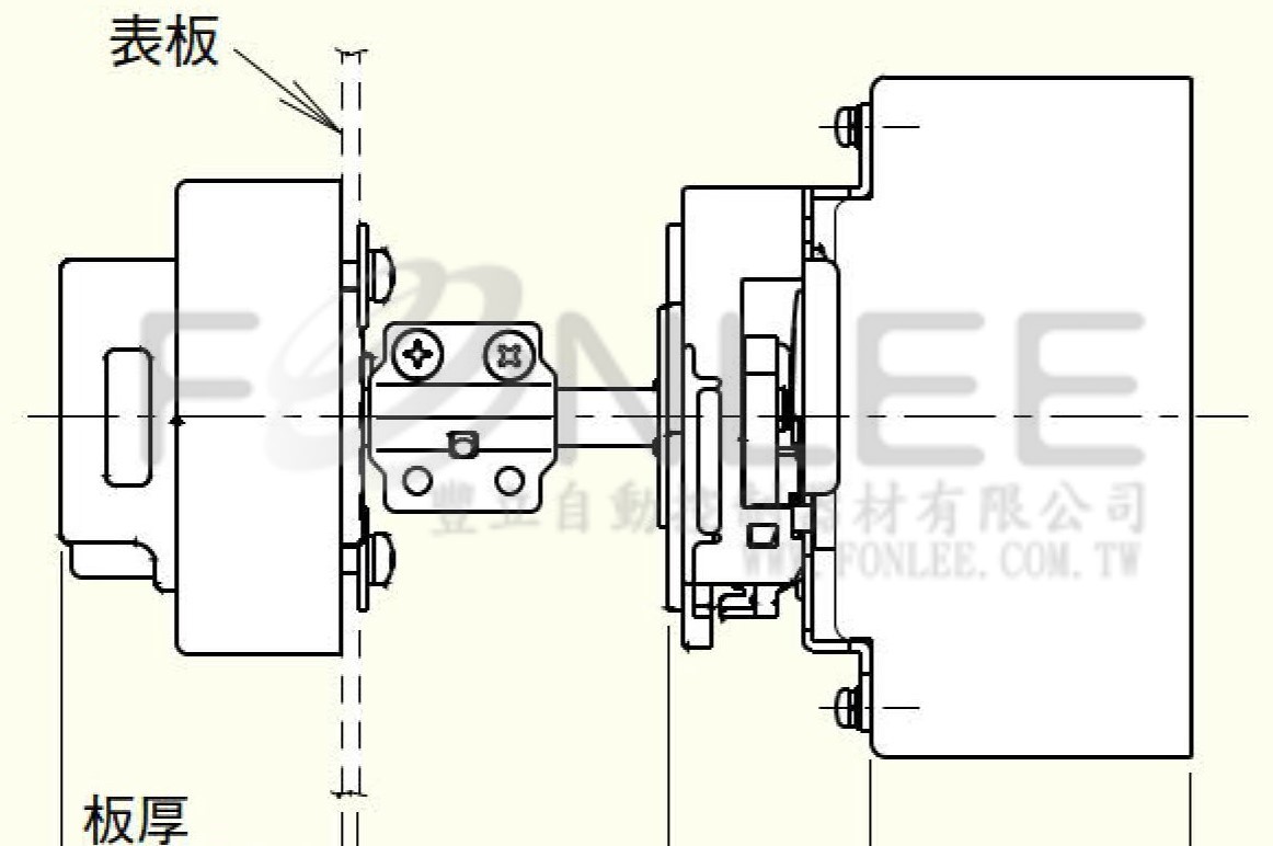 三菱V型操作把手(NF/V250CV.SV) V-2SV-**需搭配 V-3AD3S 使用-NYSL2V2SV-NY