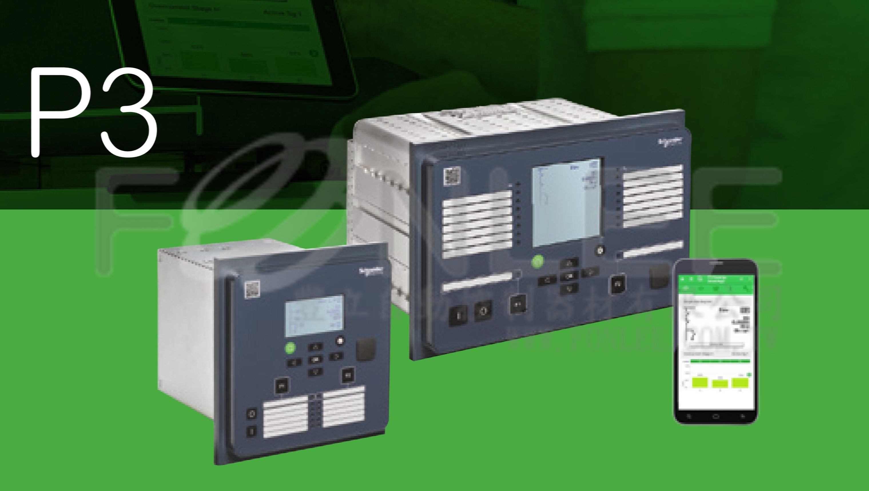 施耐德EASERGY P3U20 RS485 3CO+1LCO-*-RCMGEAP3U20-保護 PY/CO+LCO/OV+UV