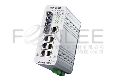 JetNet 光纖HUB 4508f-sw V2.0-RHJN4508FSW-乙太網路路交換器