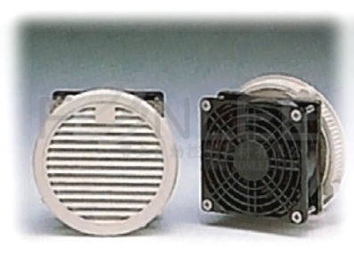 FU.9701C-2 圓百葉濾網+2½”薄風扇組220V-FCFDBFU9701C2-FC