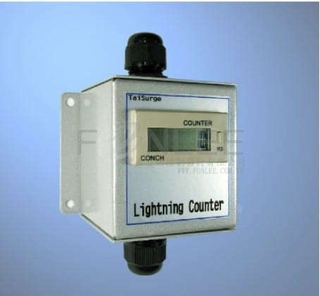 TaiSurge LCD雷擊計數器 7位 IP47-*72L*66W*66H-YBTACATCHER-YB